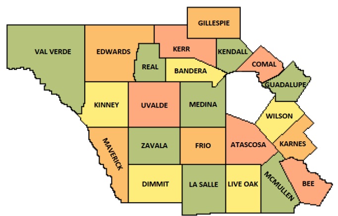 service-area-map - Community Council of South Central Texas